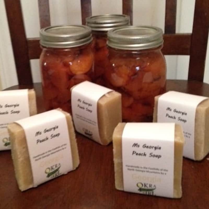 Peach Soap Georgia - Etsy