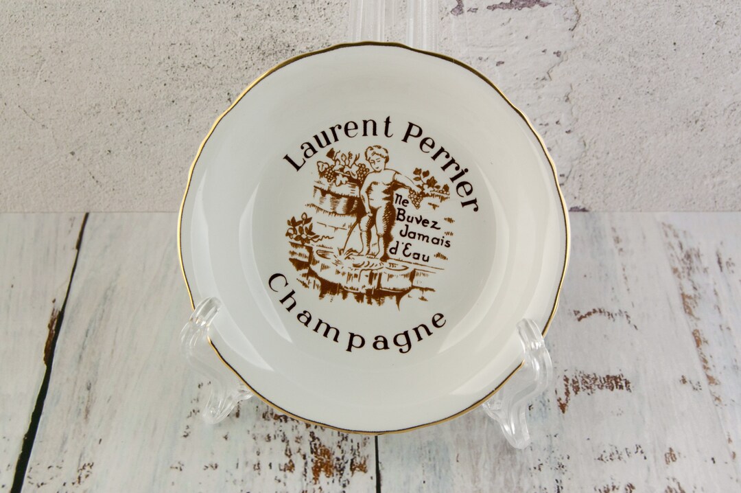 Laurent Perrier Champagne Tip Tray Ceramic Ashtray - Etsy