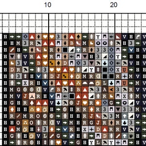 Sun and Storms Digital Cross Stitch PDF Pattern Instant Download - Etsy