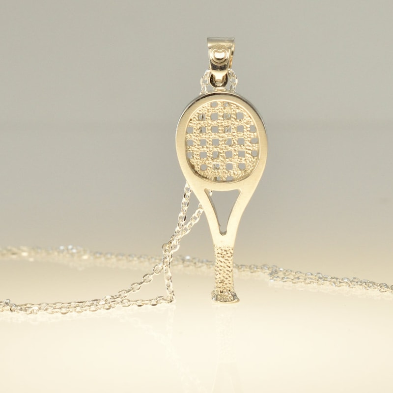 Tennis Racket Necklaces - Etsy