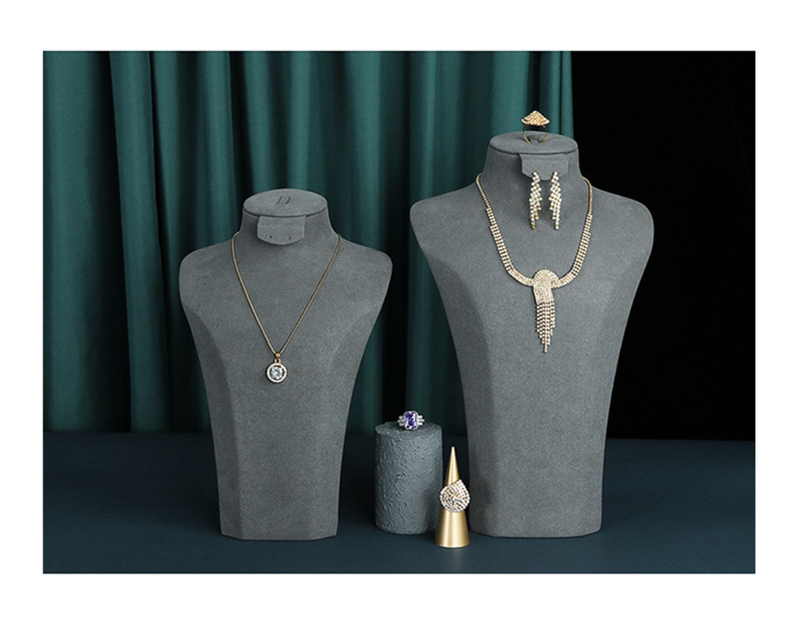 Multifuntional Jewelry Holder Grass Green Dispplay Velvet - Etsy