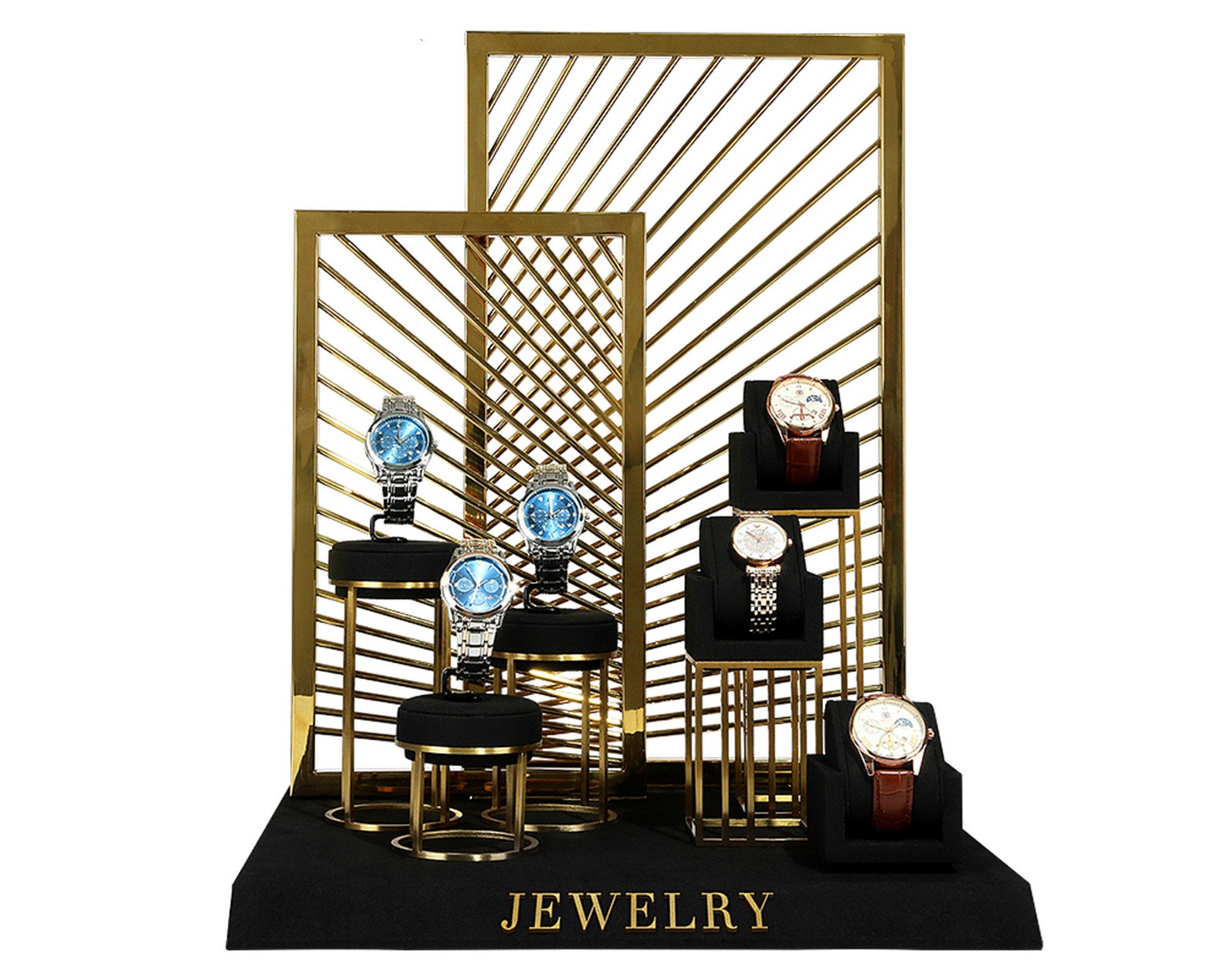 Black Bracelet Display Set, Watches Display Stand, Bracelet Holder ...