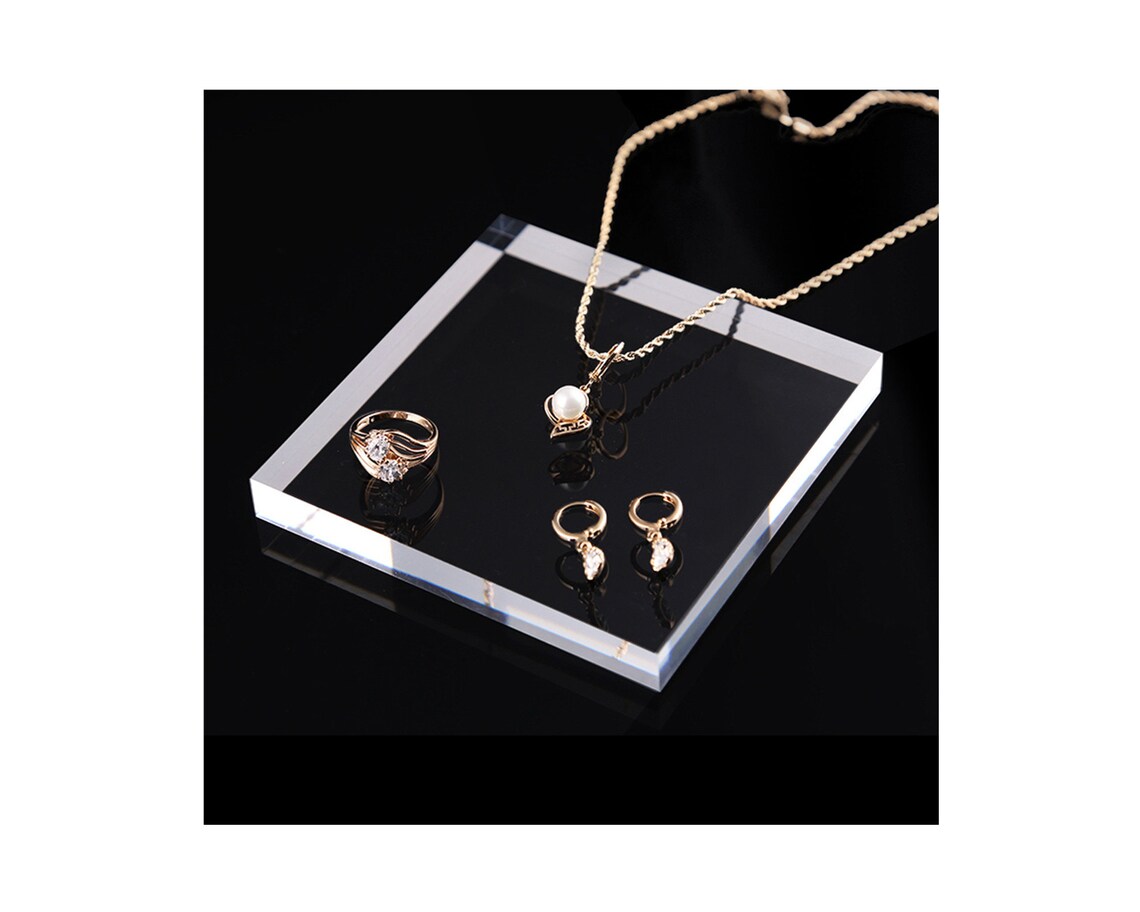7 Pcs/set Acrylic Block Jewelry Display Tray Jewelry Store - Etsy