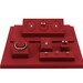 Red Jewelry Display, Earring Holder, Ring Stand, Neklace Organizer ...