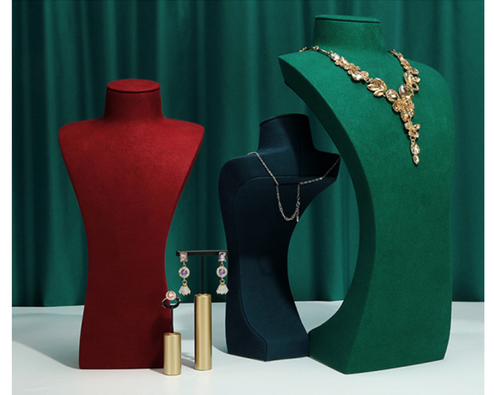 6 Colors Necklace Holder Neck Form Display Jewelry Holder - Etsy