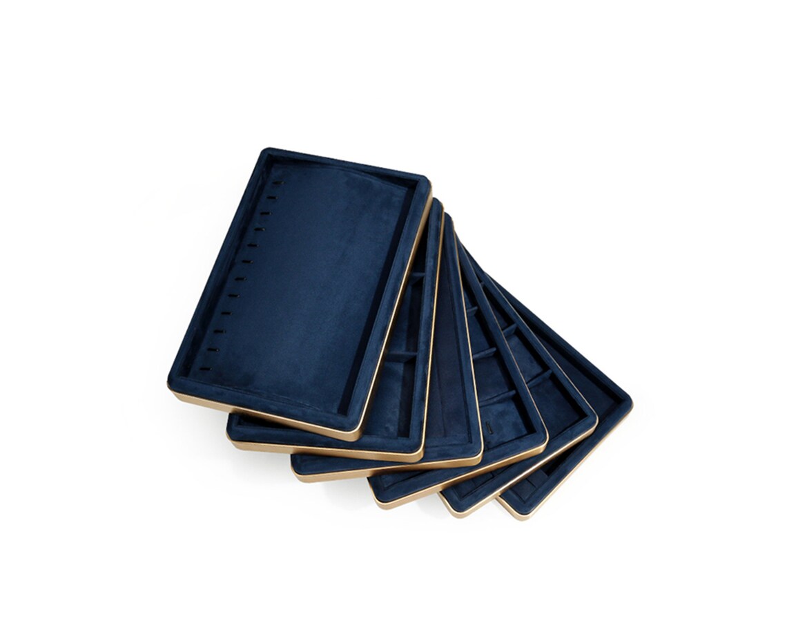 Blue Jewelry Tray Earring Display Jewelry Storage Jewelry | Etsy