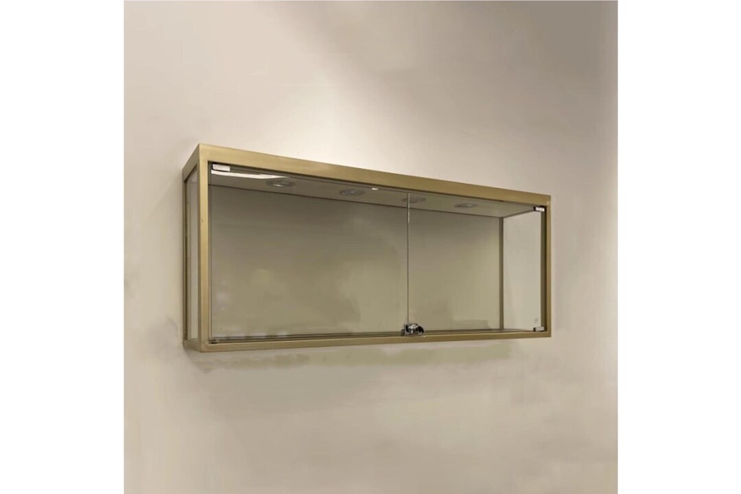Wall Jewelry Display Glass Cabinet, Large Jewelry Display Box, Glass ...
