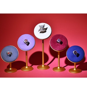 Ring Stand Metal Base Round Ring Holder Ring | Etsy