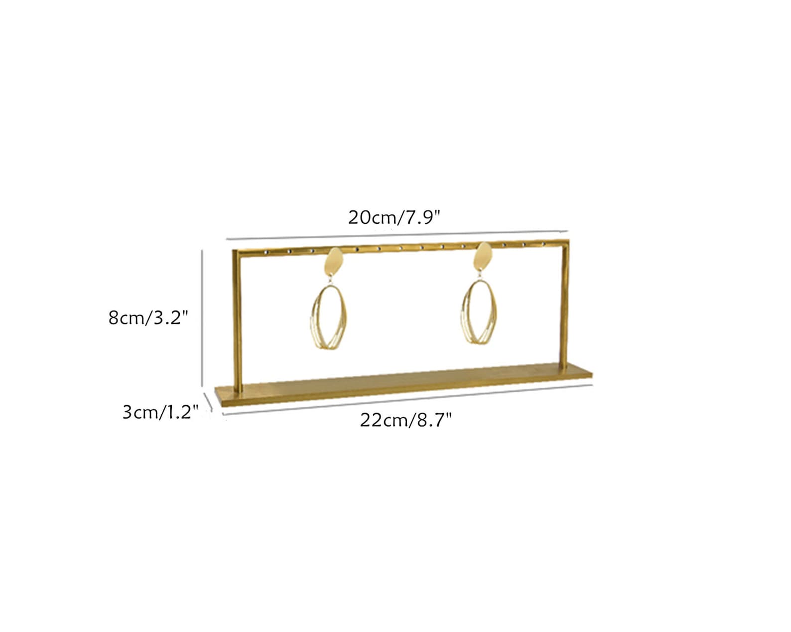 Metal Earring Holder Stud Earring Hanger Jewelry Display - Etsy