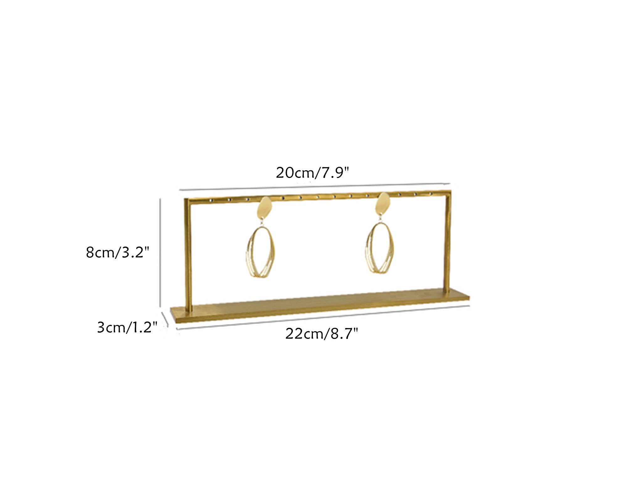 Metal Earring Holder Stud Earring Hanger Jewelry Display - Etsy