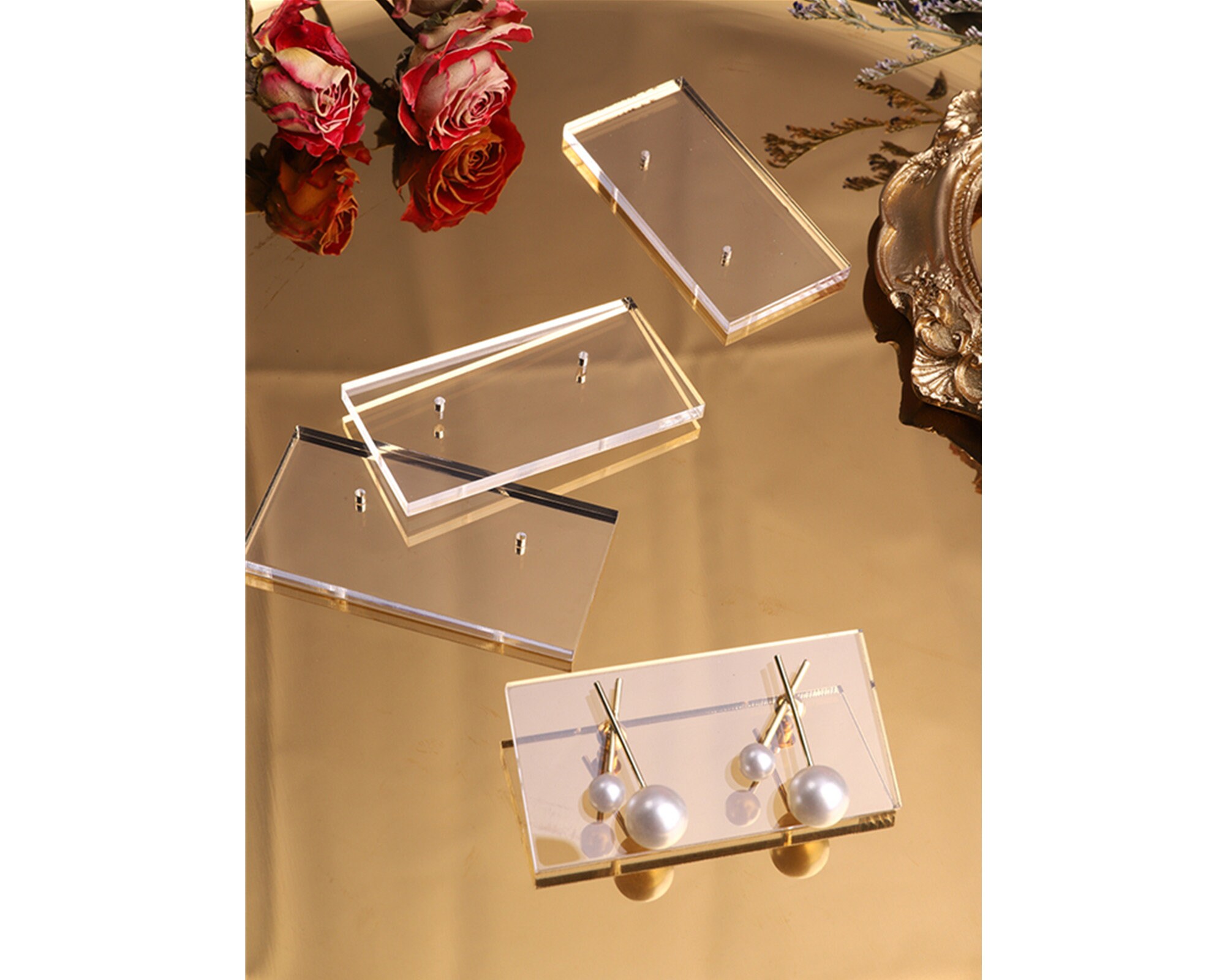 10pcs/pack Clear Earring Holder Earring Card Acrylic Board | Etsy