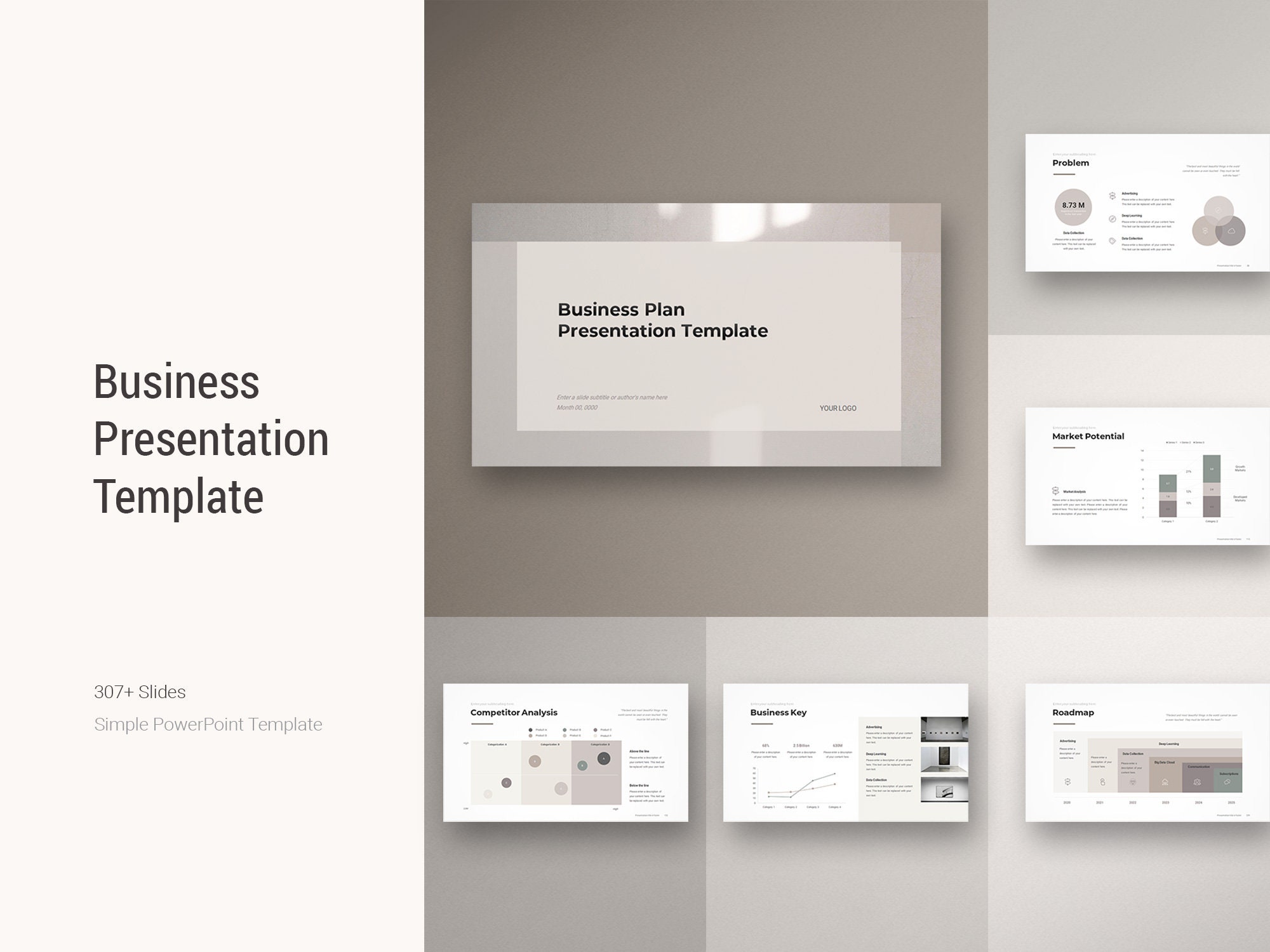 Business Presentation Template, Bundle - Etsy