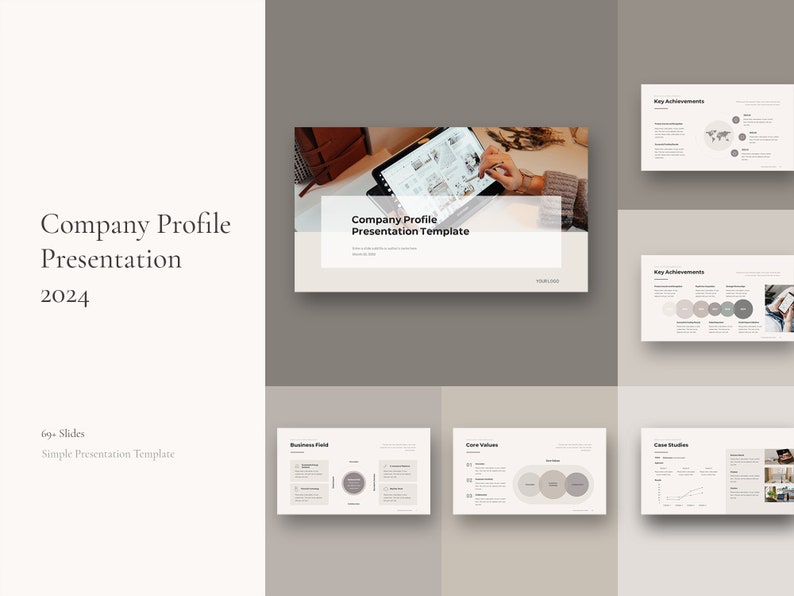 Company Profile Template 2024 - Etsy