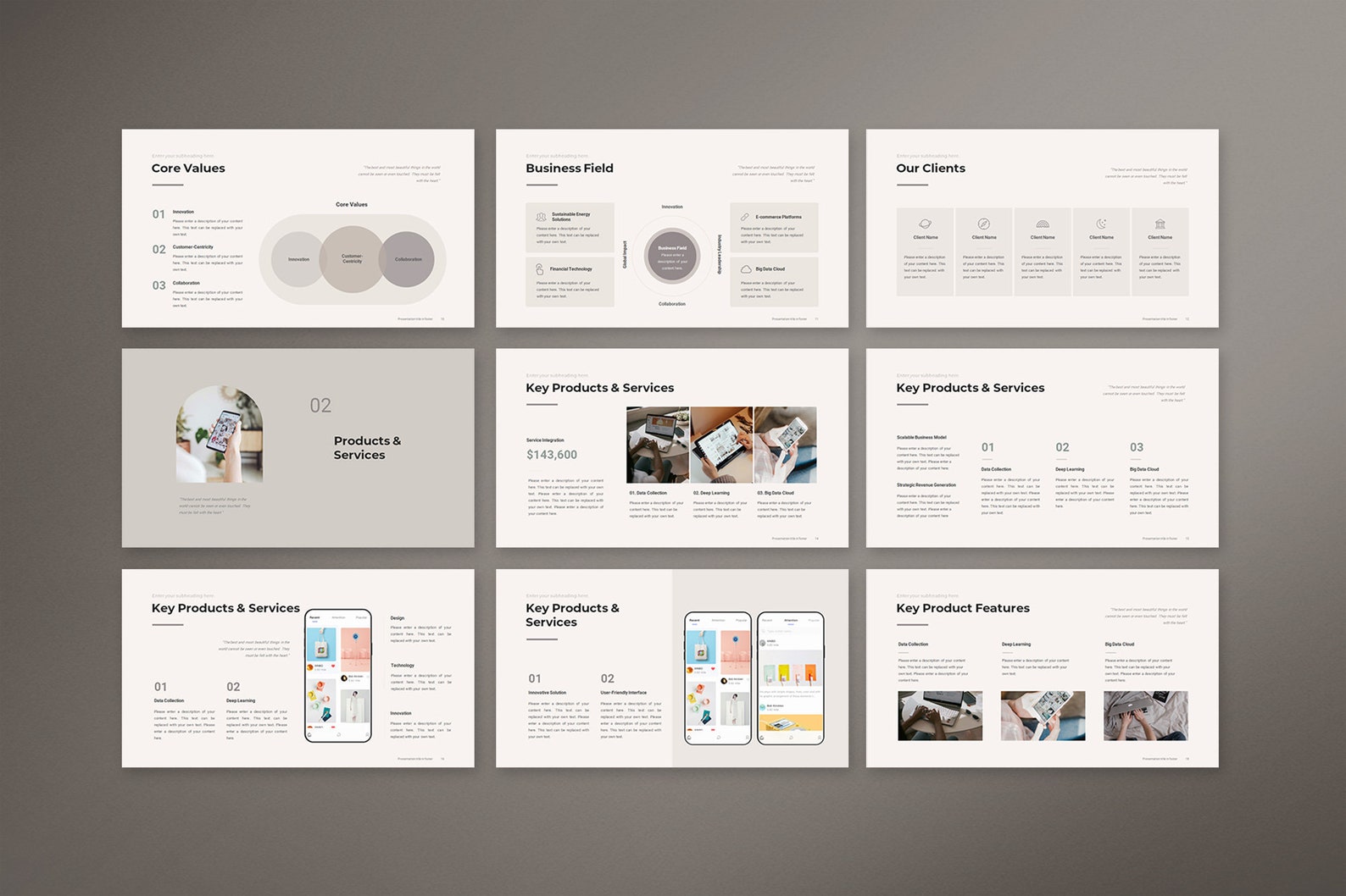 Company Profile Template 2024 - Etsy