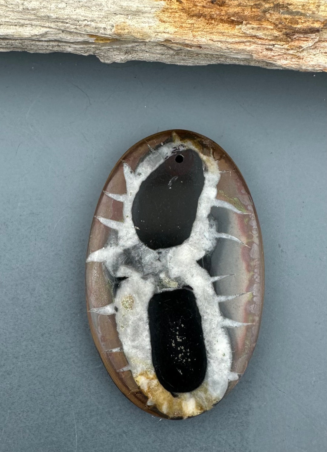 Septarian Nodule Bead - for Jewelry Making or Collection - Etsy