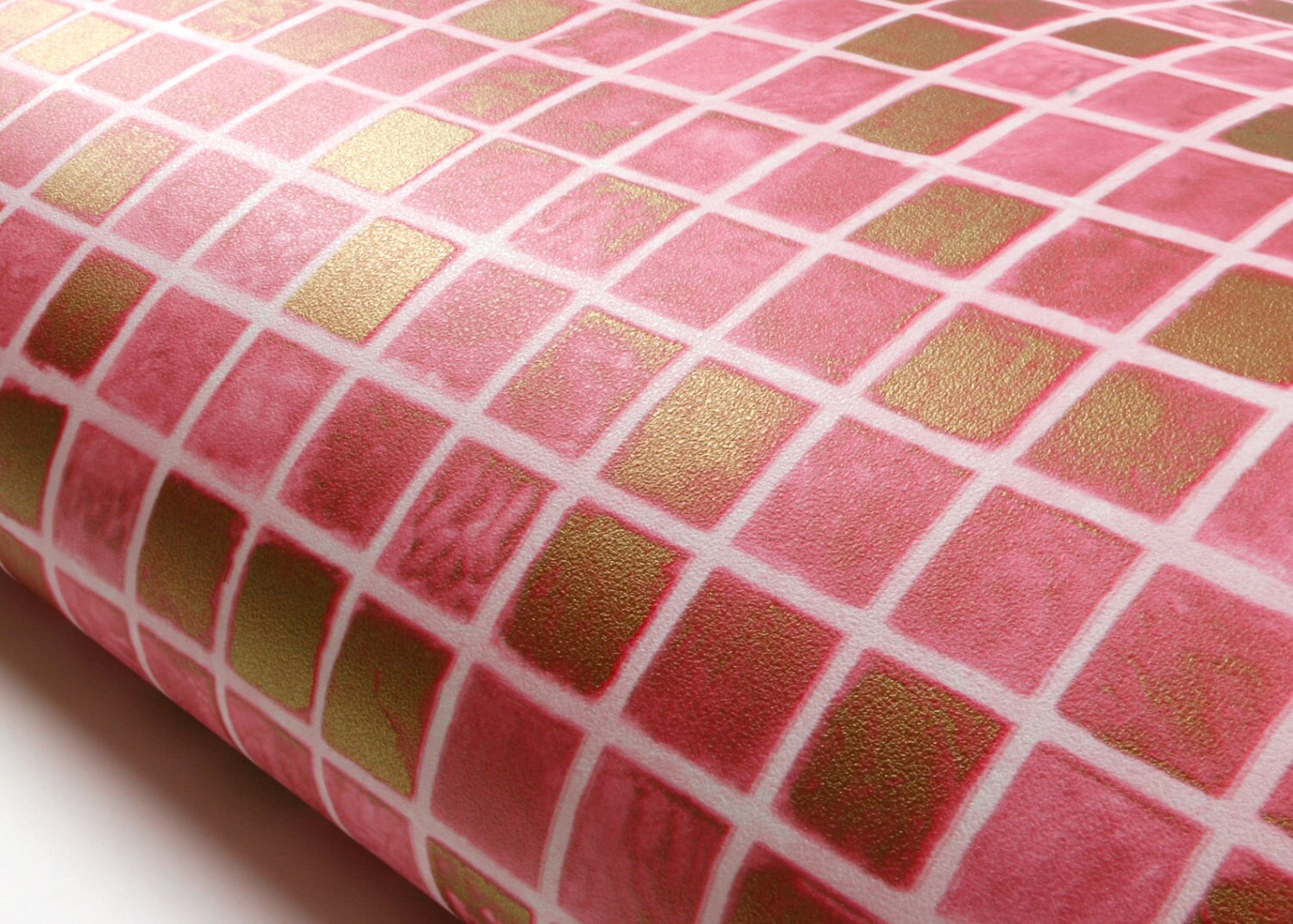 Peel & Stick Backsplash Graphic Tile Red Gold Pearl - Etsy