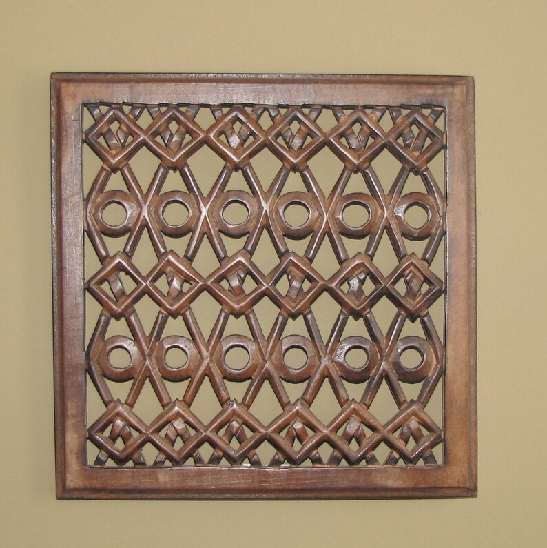 Hand Carved Wooden Mdf Wall Hangingdecorpanel Art12 X 12 - Etsy