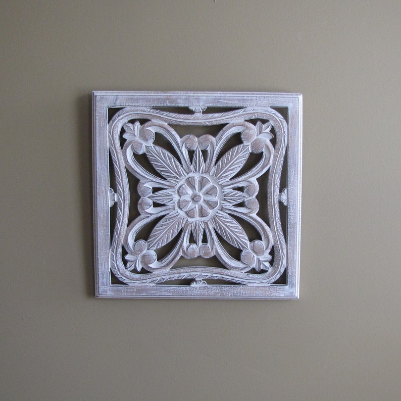 Hand Carved Wooden Mdf Wall Hangingdecorpanel Art12 X 12 | Etsy