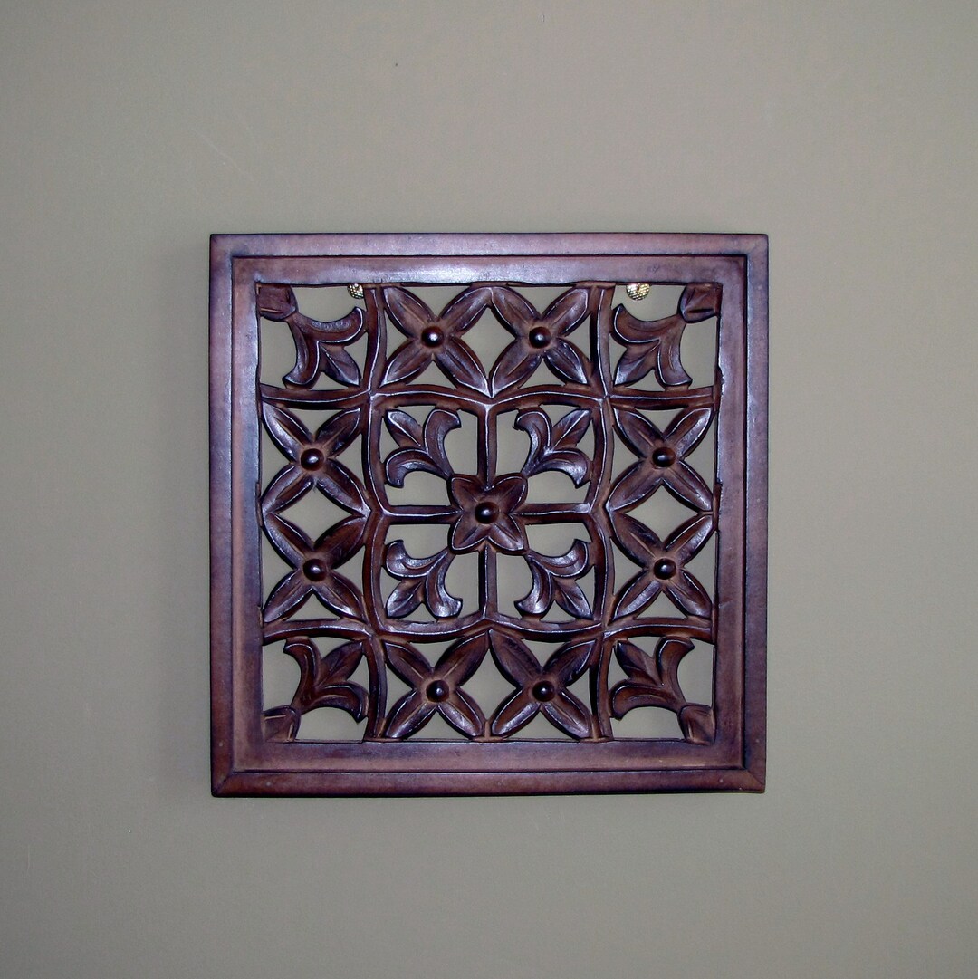 Wood Wall Decor Carved,wooden Mdf Wall Hanging,decor,panel Art,12 X 12 ...