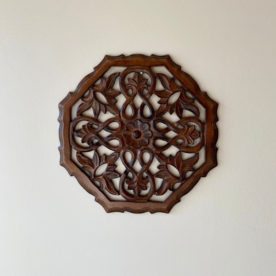 Hand Carved Wooden Mdf Wall Hanging,decor,panel Art,12 X 12 Inches. - Etsy