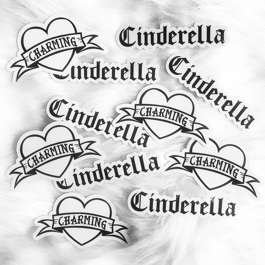 Cinderella Sticker, Disney Princess Sticker, Disney Sticker, Disney ...