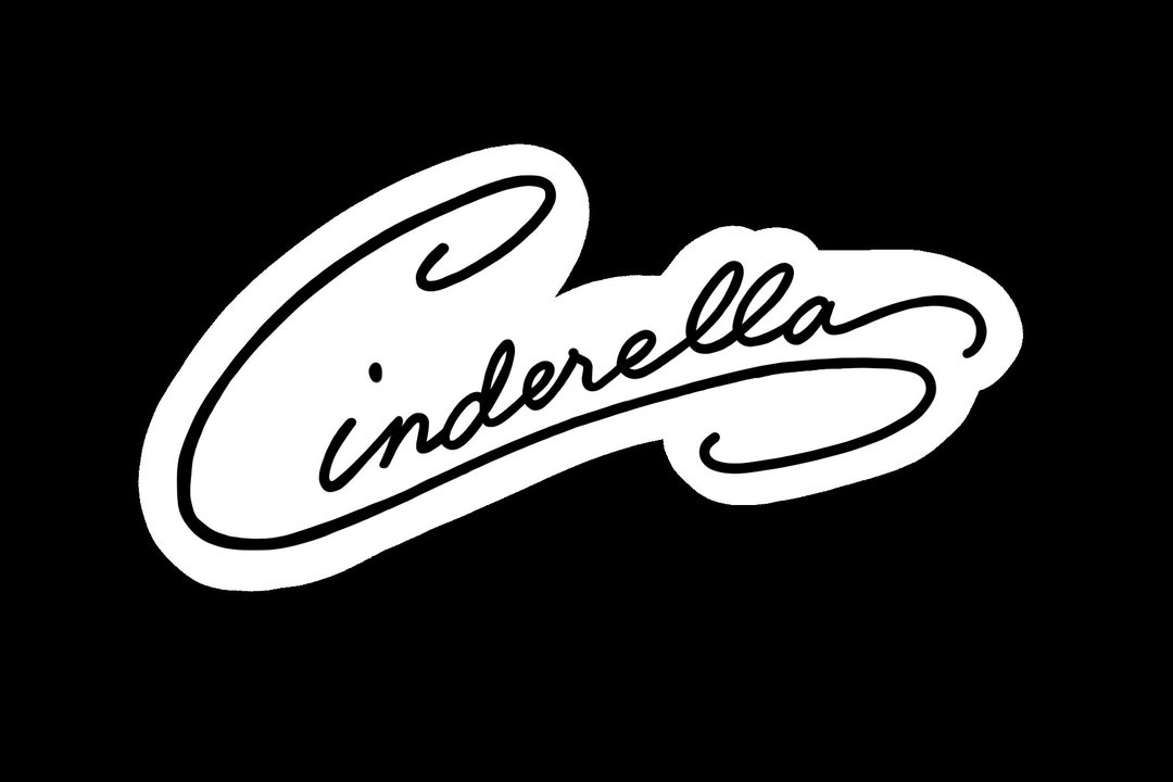 Cinderella Sticker Cinderella Signature Sticker Disney Princess Sticker ...