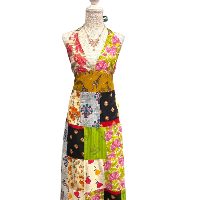 Patchwork Dress - Etsy