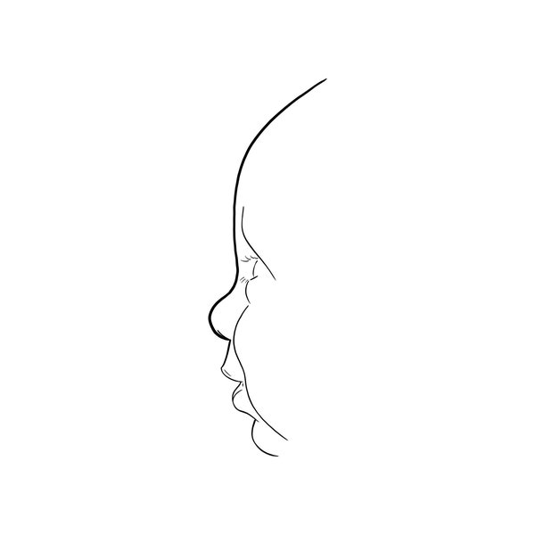 Side Profile Portraits - Etsy