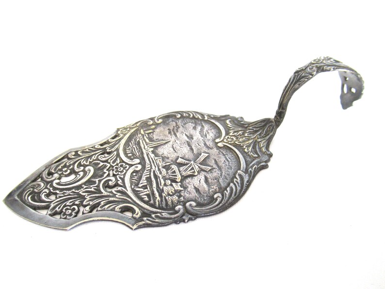 Dutch Silver Plated Cake Server Antique Cutlery Dutch - Etsy