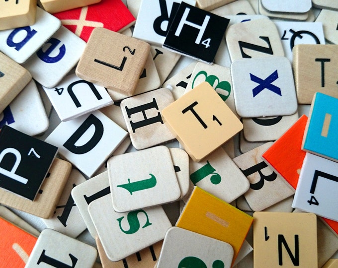 300+ Pcs Mixed Letter Tiles, Lot Letter Mix, Game Pieces. Assortment ...