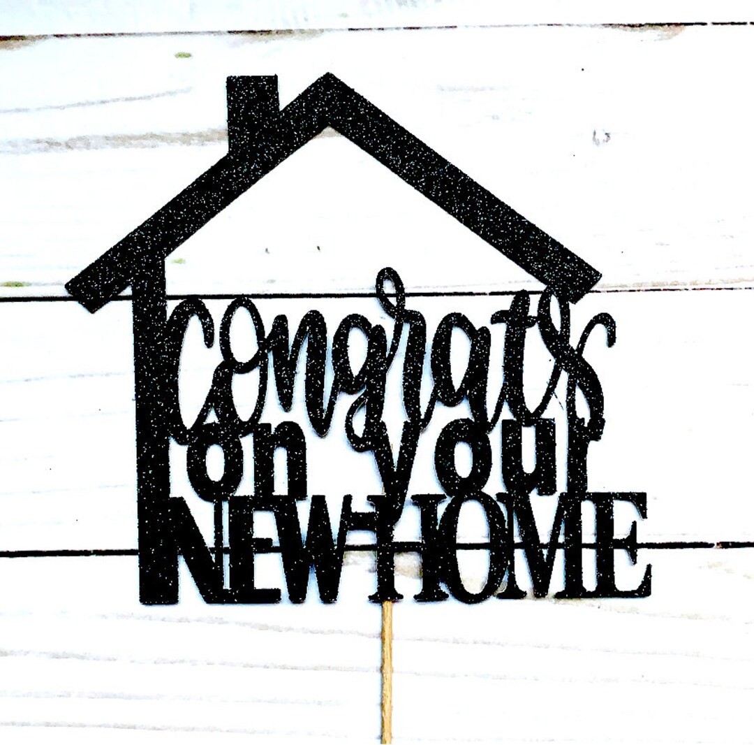 Real Estate, Home Warming Cake Toppers, Realtor Cake Toppers, New Home ...