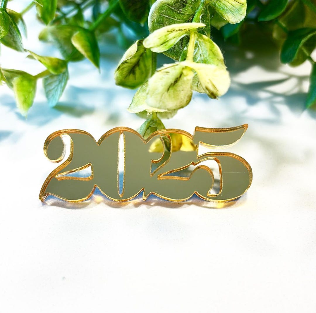 Acrylic Cupcake Charms, Graduation Cupcake Charms, Class of 2025 ...