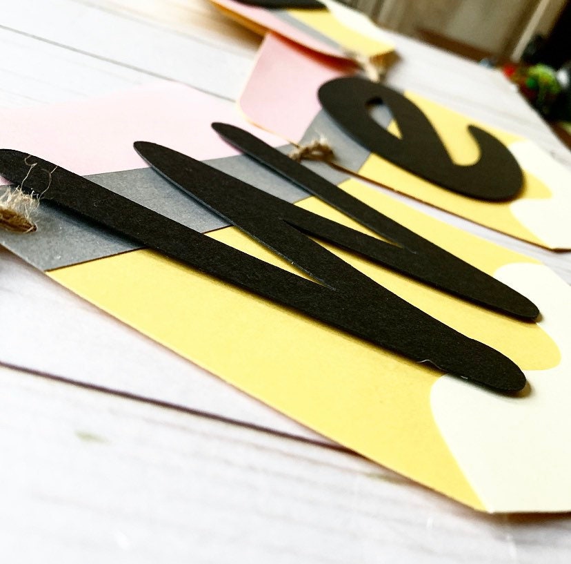 Back to School Banner Welcome Back to School Pencil Banner - Etsy