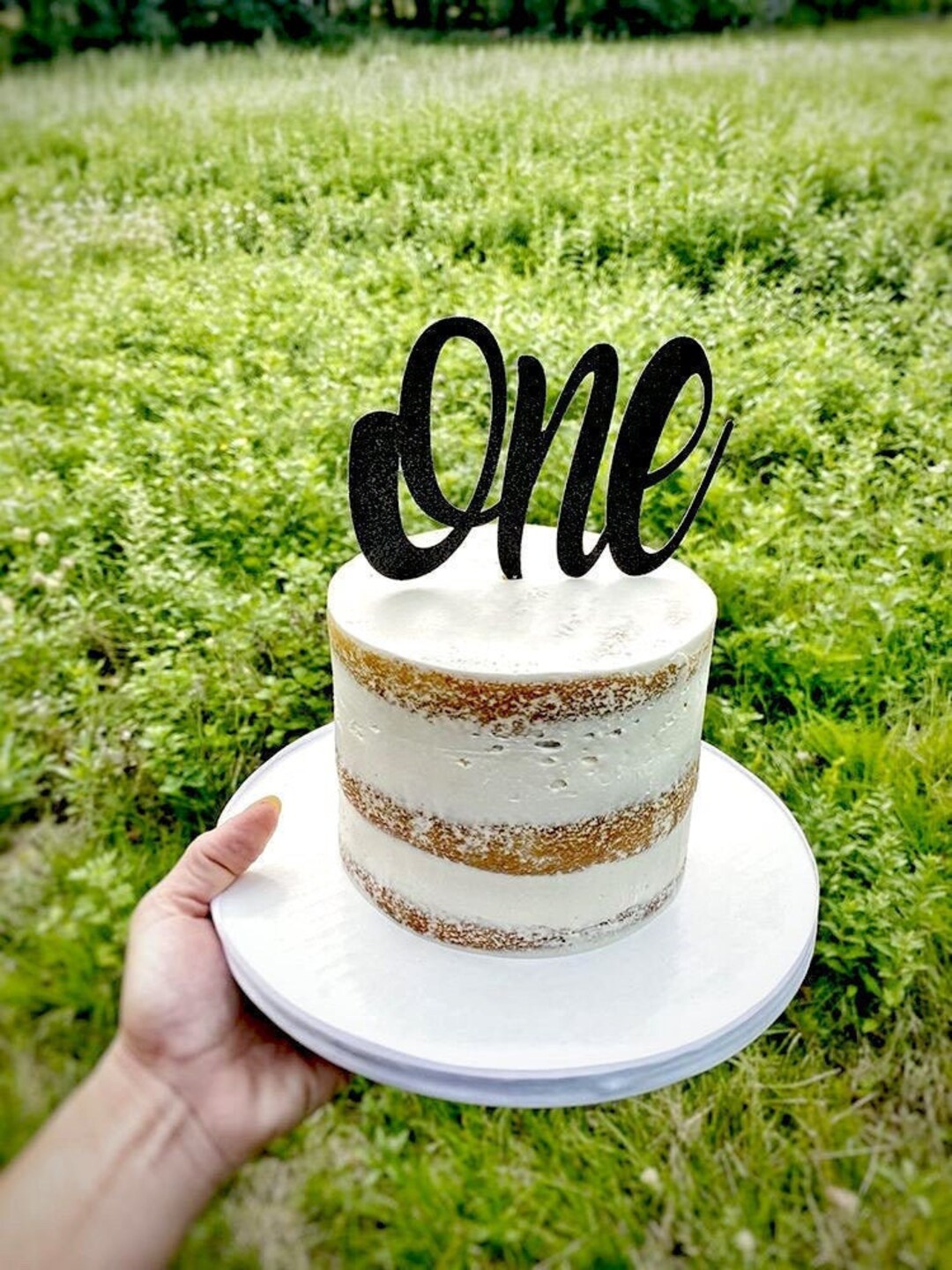 One Smash Cake Topper, One Cake Topper, First Birthday Cake Topper, One ...