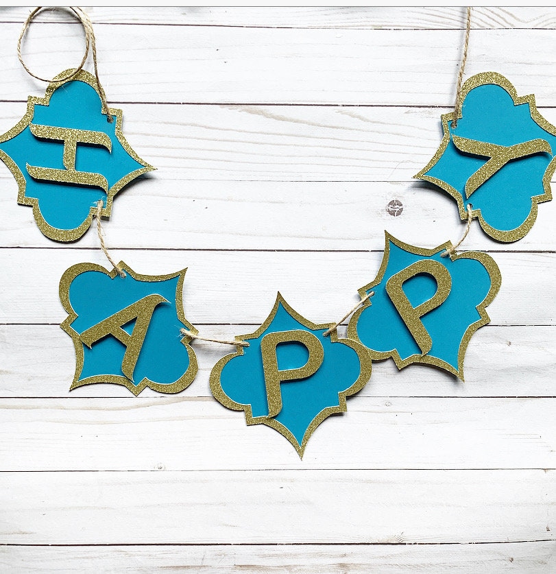 Aladdin Inspired Banner Jasmine Inspired Banner - Etsy