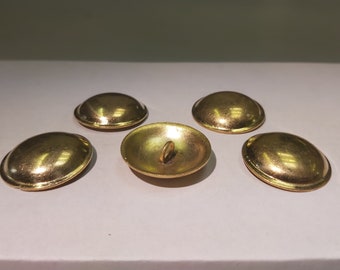 Brass Button | Etsy