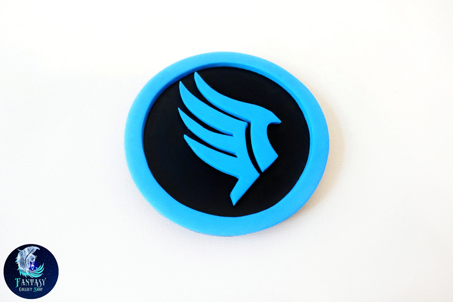 Mass Effect Badge Paragon Renegade N7 Magnet Handmade Polymer Etsy