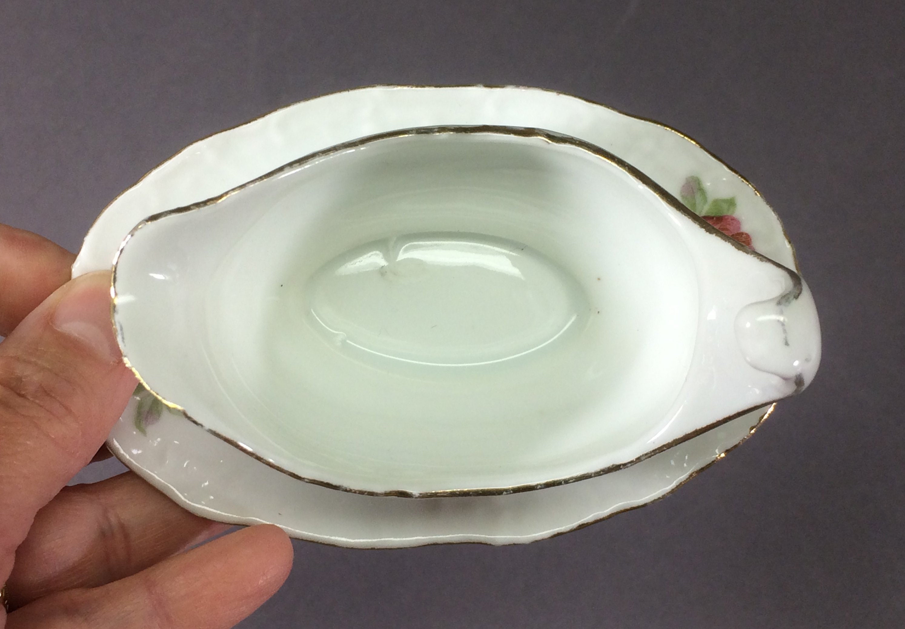 Rose Pattern Child's China Made in Germany Covered Dish - Etsy