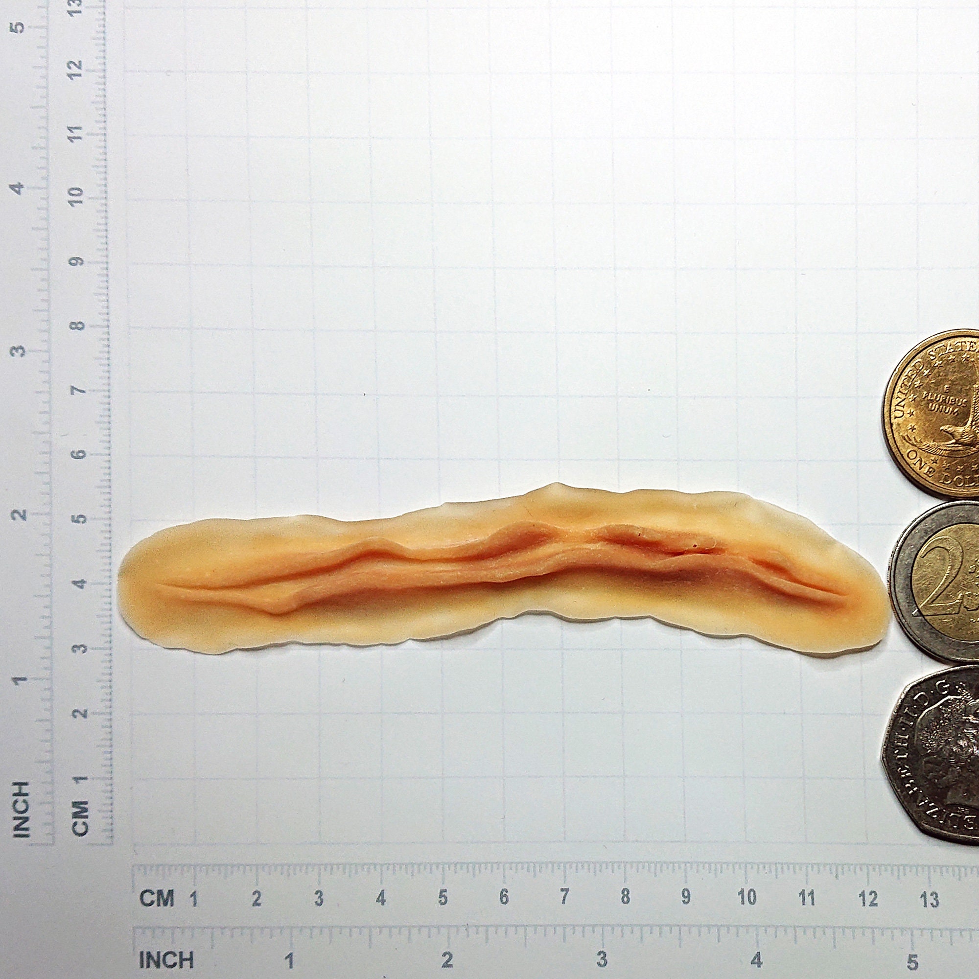 Cut Slit Slash Wound 2 Deep & Detailed Latex Prosthetic Scar Theater ...