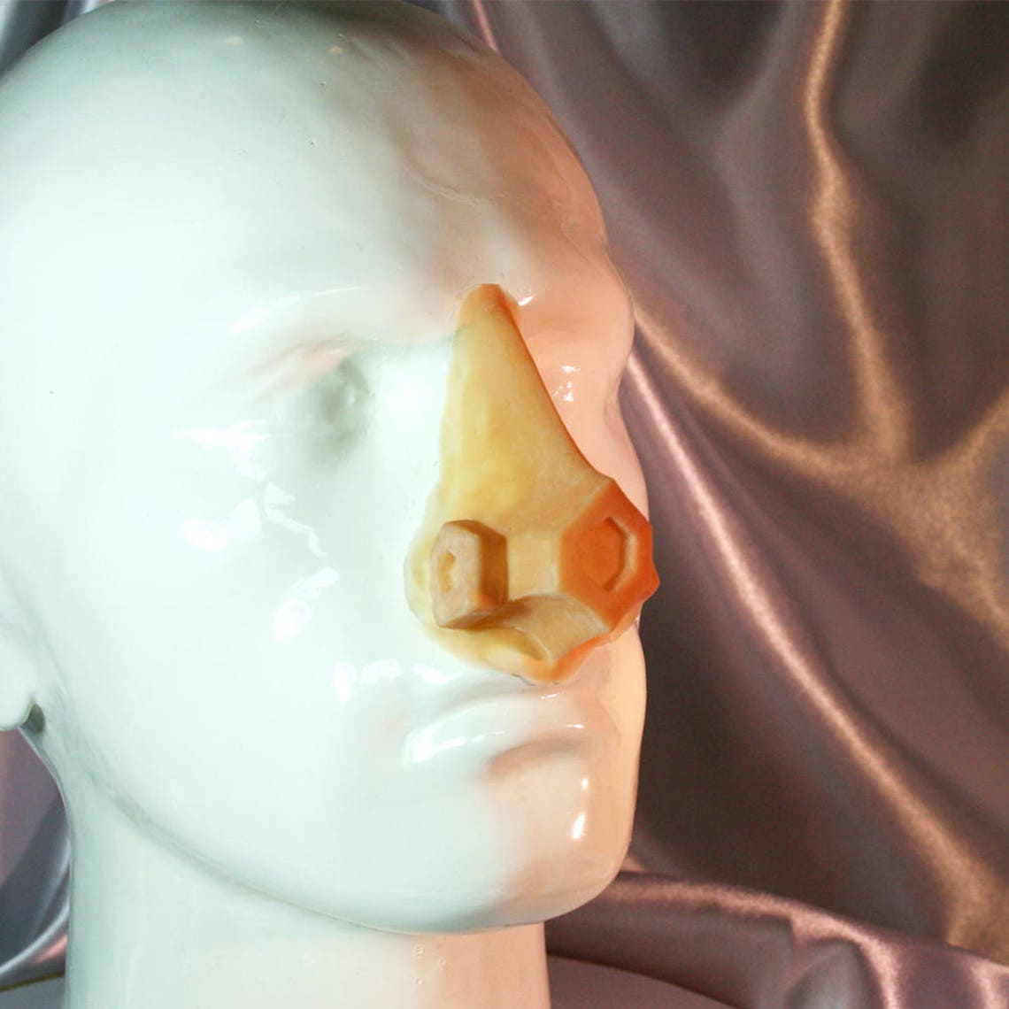 Tin Man Nose 1 Soft & Supple Latex. Wizard of Oz Robot - Etsy UK