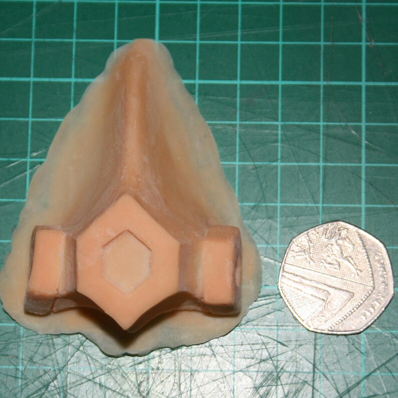 Tin Man Nose #1 Soft & Supple Latex. Wizard of Oz, Robot, Steampunk ...