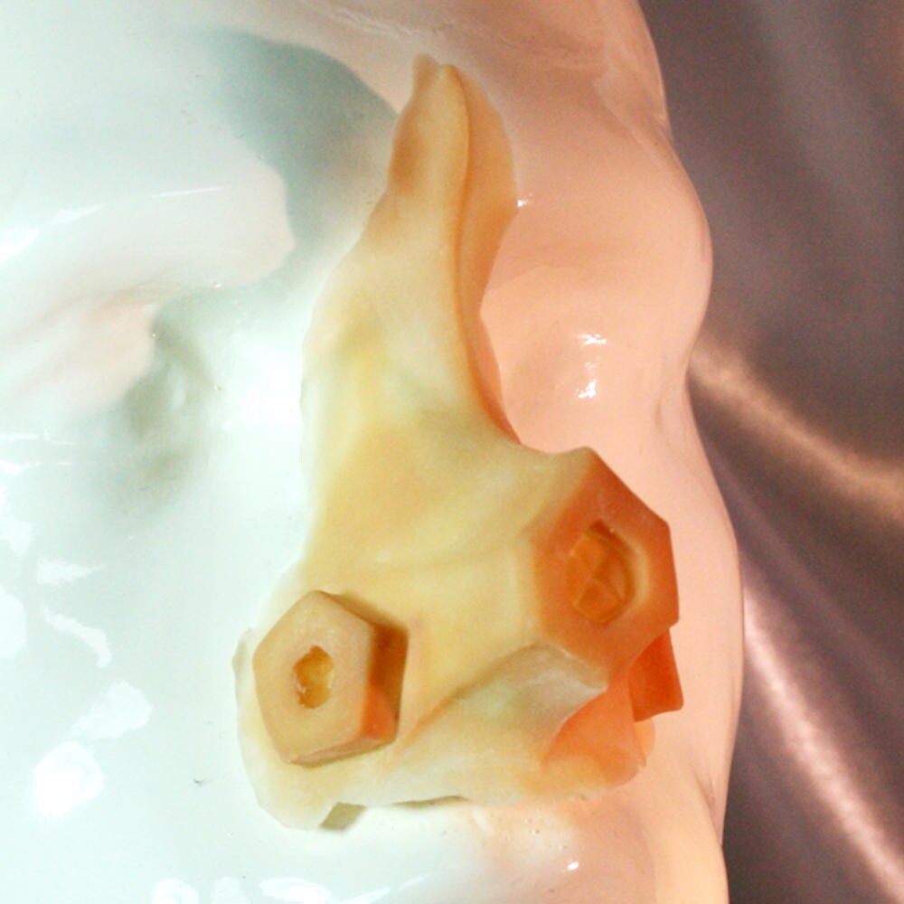 Tin Man Nose 2 Soft & Supple Latex. Wizard of Oz Robot - Etsy