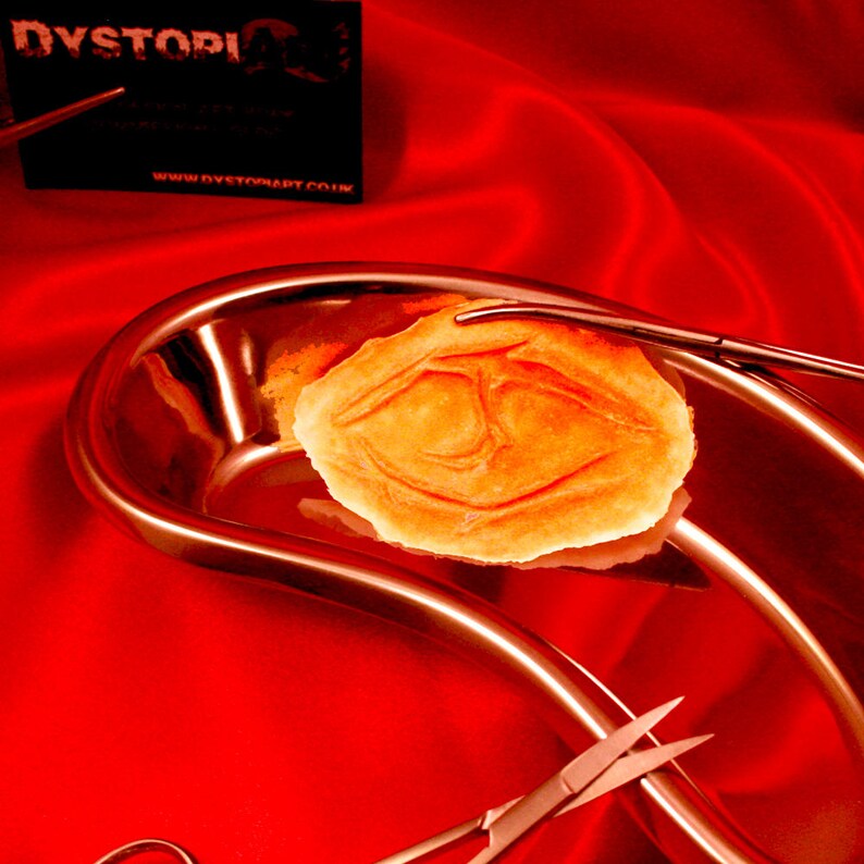 Slash Evil Cult Symbol Eye! Deep & Detailed Latex Prosthetic Scar ...