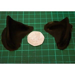 Cat Costume Prosthetic Set -detailed Latex Nose & Ears Character Set ...