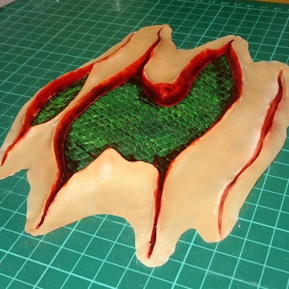 Dragon Skin reveal Scar 1 Large Claw Slash Wound Latex - Etsy
