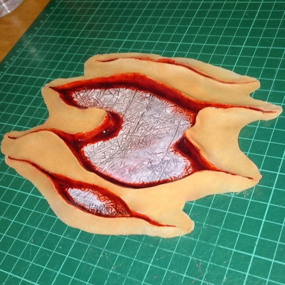 Rough Skin reveal Scar 2 Large Claw Slash Wound Latex - Etsy UK