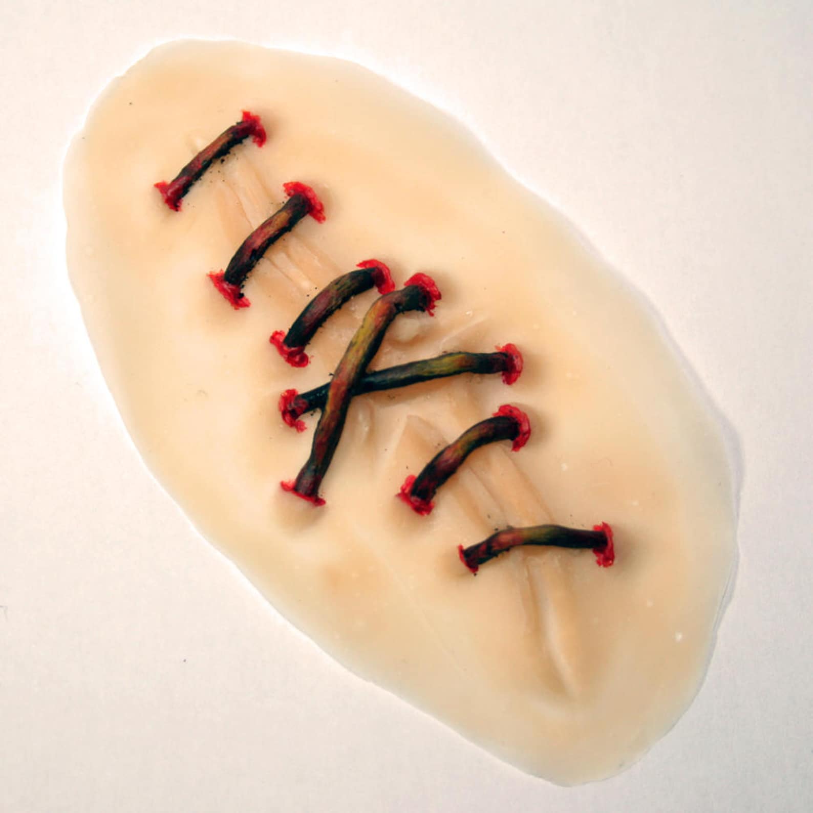 Stitches Deep and Detailed Latex Prosthetic Scar for Theater, Am Dram ...