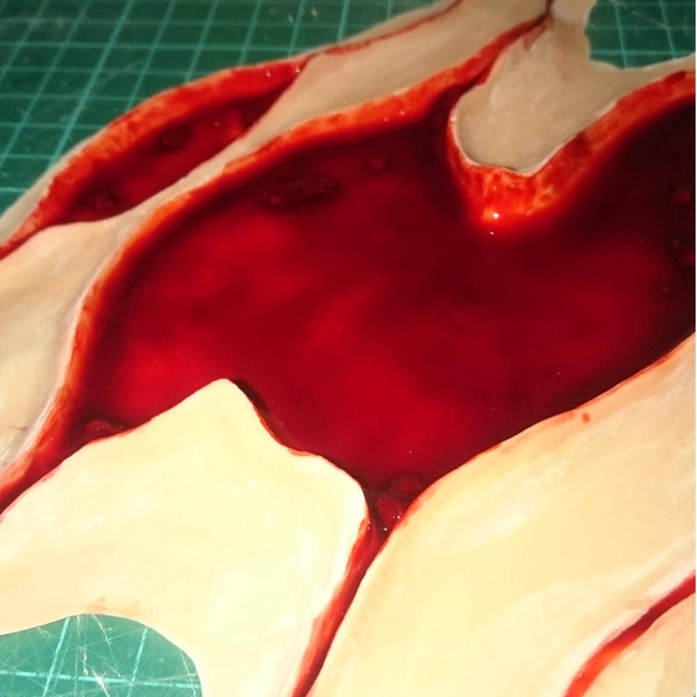 Large Claw Slash Wound Latex Prosthetic deep 3d Open Skin - Etsy