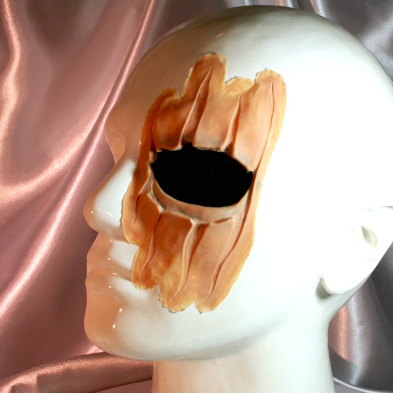 Lost Eye Gory Face Scratch Claw Wound! Deep & Detailed Latex Prosthetic ...