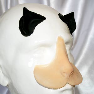 Cat Costume Prosthetic Set -detailed Latex Nose & Ears Character Set ...